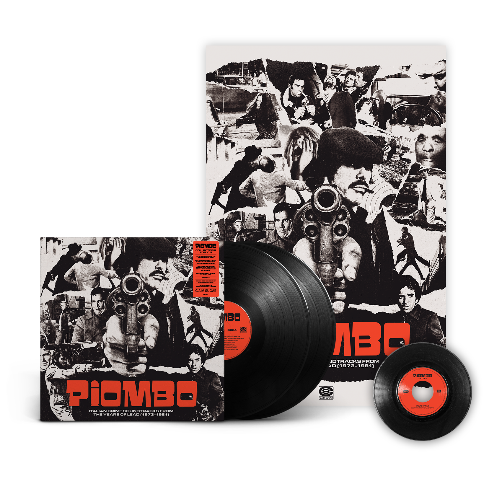 Various Artists - PIOMBO (Collector's Edition) (3LP) with Poster - CAM ...